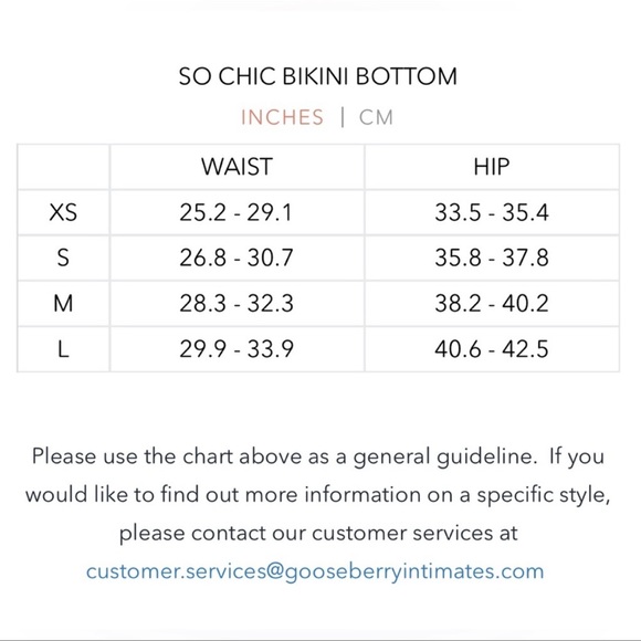 Gooseberry Seaside | Swim | Gooseberry So Chic Swim Bottom Size Xs ...